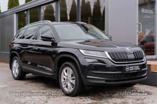Black Skoda Kodiaq 2017 in Tallinn, with an engine capacity of 2.00 L and mileage of 119 thousand km for 18790 €, photo 1 on AUTOMOTO.COM.LV