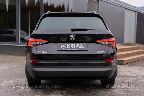 Black Skoda Kodiaq 2017 in Tallinn, with an engine capacity of 2.00 L and mileage of 119 thousand km for 18790 €, photo 4 on AUTOMOTO.COM.LV