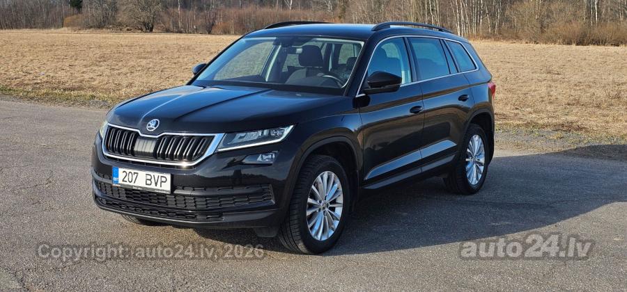 Melns Skoda Kodiaq 2017 Tallina, ar dzinēja tilpumu 2.00 L un nobraukumu 135 tūkst. km par 20500 €, foto 1 vietnē AUTOMOTO.COM.LV
