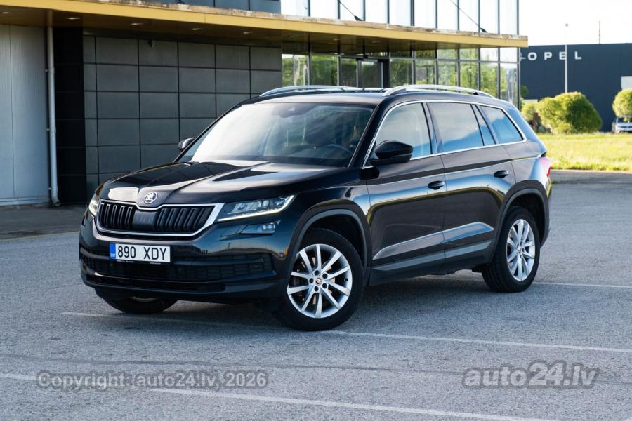 Черный Шкода Kodiaq 2017 в Тарту, объемом двигателя 1.40 л и пробегом 166 тыс. км за 17900 €, фото 1 на AUTOMOTO.COM.LV