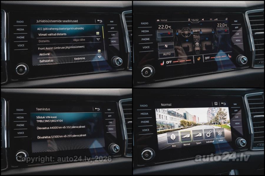 Черный Шкода Kodiaq 2017 в Тарту, объемом двигателя 1.40 л и пробегом 166 тыс. км за 17900 €, фото 25 на AUTOMOTO.COM.LV
