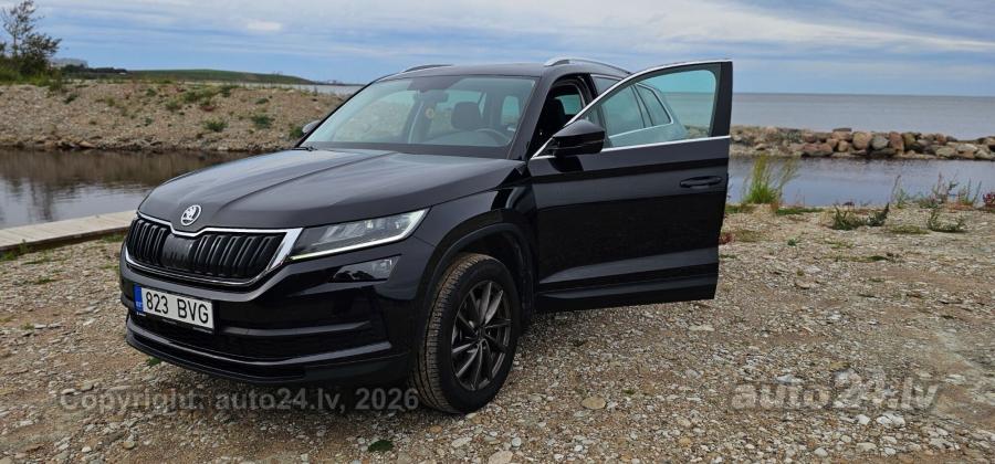 Black Skoda Kodiaq 2017 in Narva, with an engine capacity of 2.00 L and mileage of 107 thousand km for 22000 €, photo 3 on AUTOMOTO.COM.LV