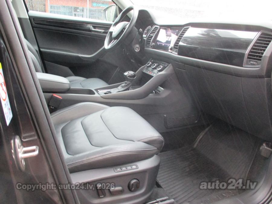 Черный Шкода Kodiaq 2017 в Тарту, объемом двигателя 2.00 л и пробегом 209 тыс. км за 19590 €, фото 12 на AUTOMOTO.COM.LV