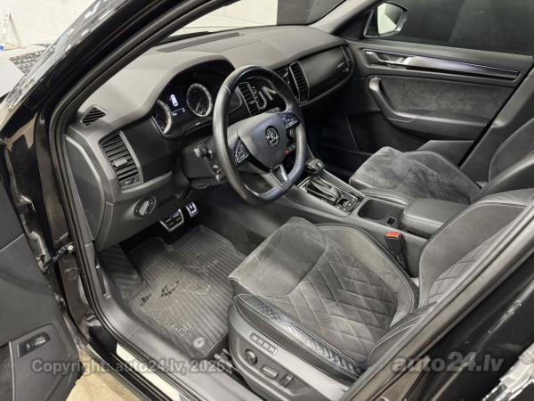 Black Skoda Kodiaq 2018 in Tallinn, with an engine capacity of 2.00 L and mileage of 90 thousand km for 25995 €, photo 9 on AUTOMOTO.COM.LV