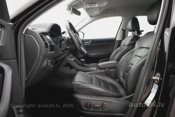 Black Skoda Kodiaq 2018 in Tartu, with an engine capacity of 2.00 L and mileage of 200 thousand km for 21300 €, photo 7 on AUTOMOTO.COM.LV