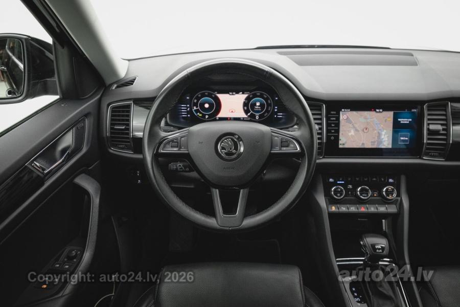 Черный Шкода Kodiaq 2018 в Тарту, объемом двигателя 2.00 л и пробегом 200 тыс. км за 21300 €, фото 11 на AUTOMOTO.COM.LV