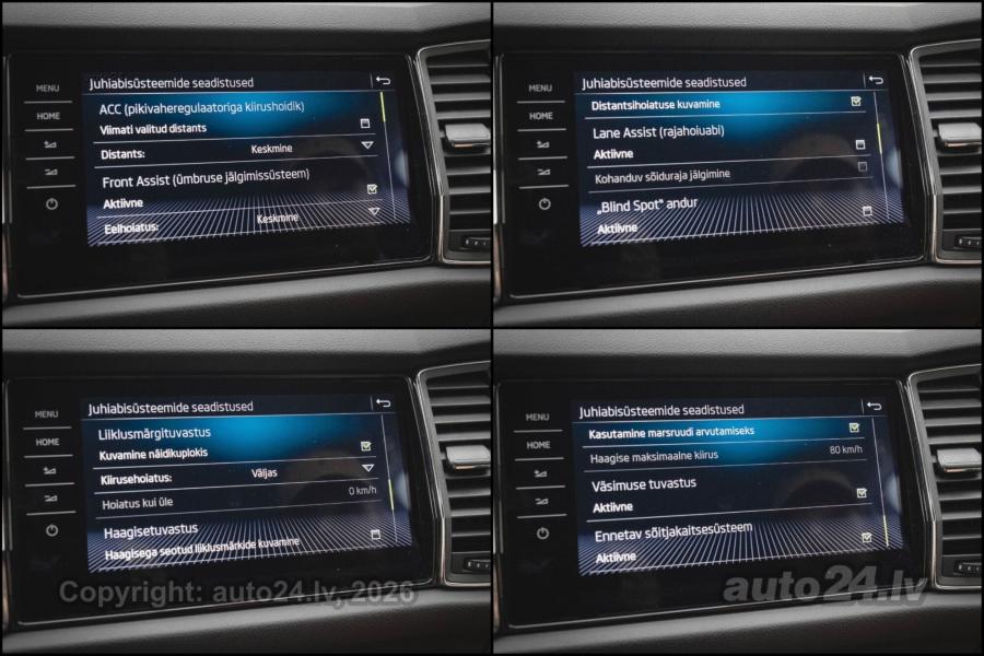 Черный Шкода Kodiaq 2018 в Тарту, объемом двигателя 2.00 л и пробегом 200 тыс. км за 21300 €, фото 19 на AUTOMOTO.COM.LV