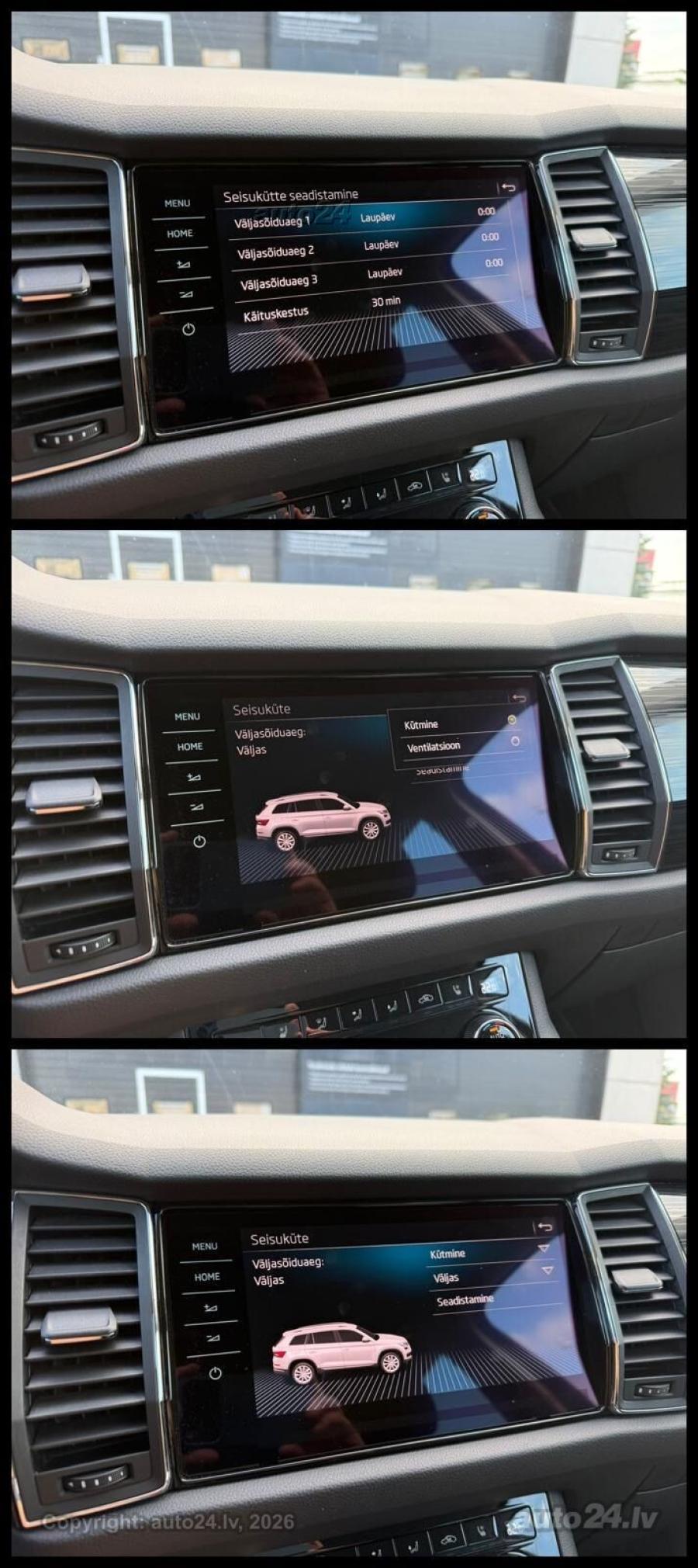 Черный Шкода Kodiaq 2018 в Тарту, объемом двигателя 2.00 л и пробегом 200 тыс. км за 21300 €, фото 23 на AUTOMOTO.COM.LV