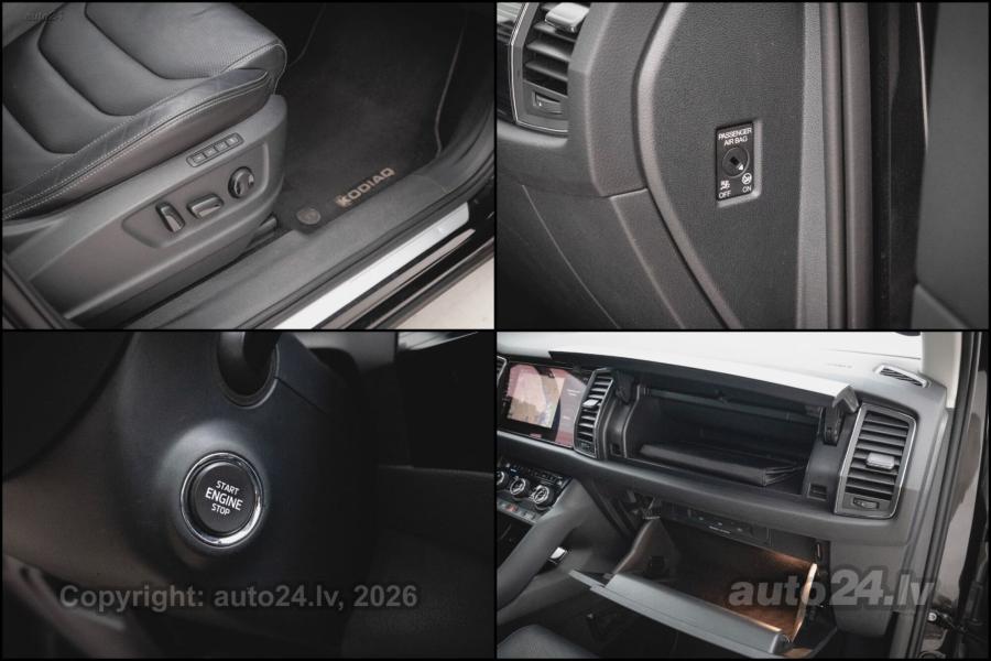 Черный Шкода Kodiaq 2018 в Тарту, объемом двигателя 2.00 л и пробегом 200 тыс. км за 21300 €, фото 26 на AUTOMOTO.COM.LV