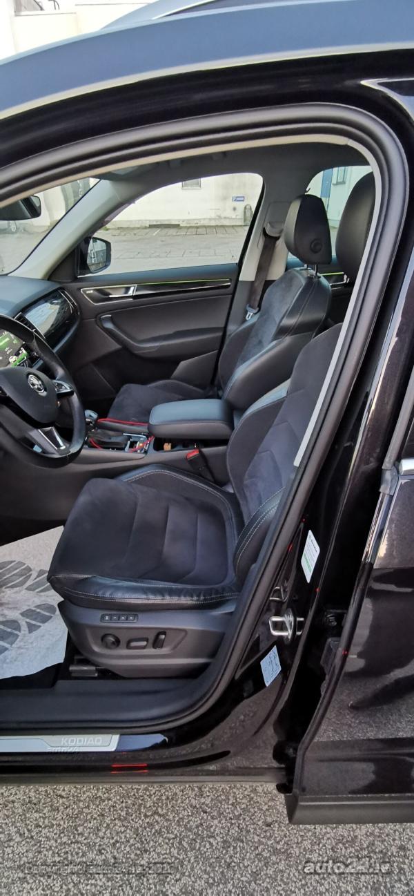 Melns Skoda Kodiaq 2018 Tallina, ar dzinēja tilpumu 2.00 L un nobraukumu 82 tūkst. km par 22500 €, foto 8 vietnē AUTOMOTO.COM.LV