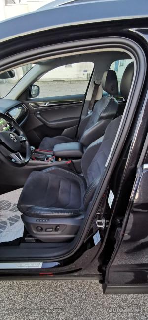 Melns Skoda Kodiaq 2018 Tallina, ar dzinēja tilpumu 2.00 L un nobraukumu 82 tūkst. km par 22500 €, foto 9 vietnē AUTOMOTO.COM.LV