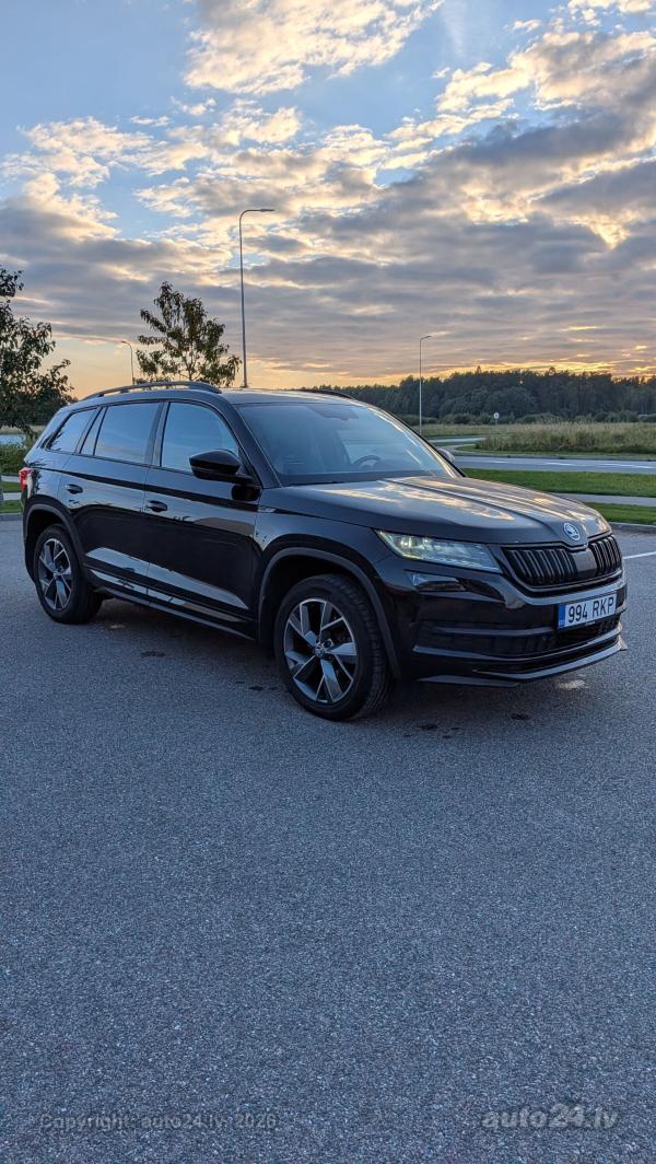 Черный Шкода Kodiaq 2018 в Таллин, объемом двигателя 2.00 л и пробегом 120 тыс. км за 25000 €, фото 1 на AUTOMOTO.COM.LV