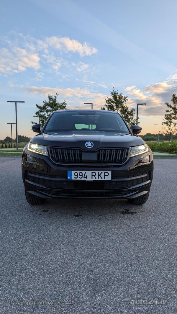 Черный Шкода Kodiaq 2018 в Таллин, объемом двигателя 2.00 л и пробегом 120 тыс. км за 25000 €, фото 3 на AUTOMOTO.COM.LV