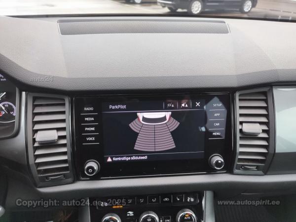 Черный Шкода Kodiaq 2019 в Тарту, объемом двигателя 2.00 л и пробегом 176 тыс. км за 18990 €, фото 11 на AUTOMOTO.COM.LV