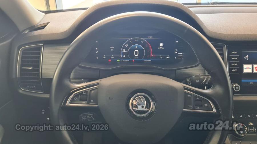 Melns Skoda Kodiaq 2019 Tartu, ar dzinēja tilpumu 2.00 L un nobraukumu 166 tūkst. km par 23500 €, foto 16 vietnē AUTOMOTO.COM.LV