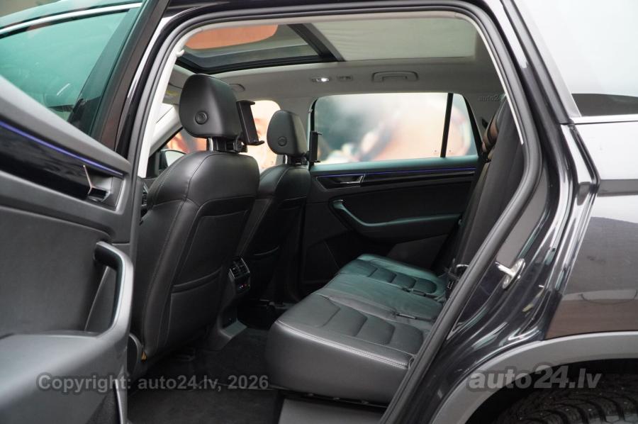 Melns Skoda Kodiaq 2019 Tallina, ar dzinēja tilpumu 2.00 L un nobraukumu 180 tūkst. km par 24900 €, foto 11 vietnē AUTOMOTO.COM.LV