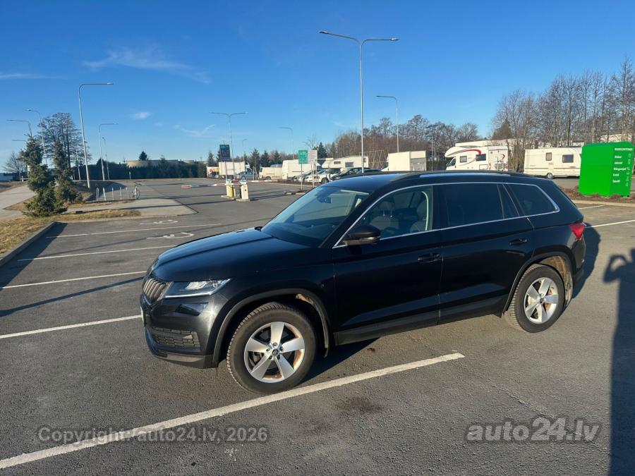 Black Skoda Kodiaq 2019 in Tallinn, with an engine capacity of 2.00 L and mileage of 172 thousand km for 21500 €, photo 11 on AUTOMOTO.COM.LV