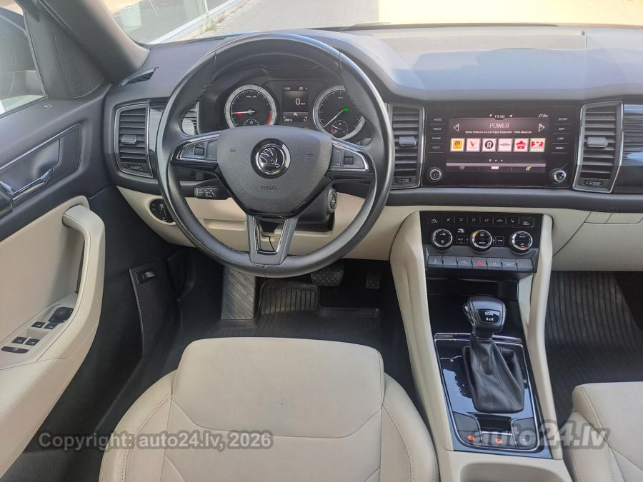 Черный Шкода Kodiaq 2019 в Тарту, объемом двигателя 2.00 л и пробегом 130 тыс. км за 25900 €, фото 4 на AUTOMOTO.COM.LV