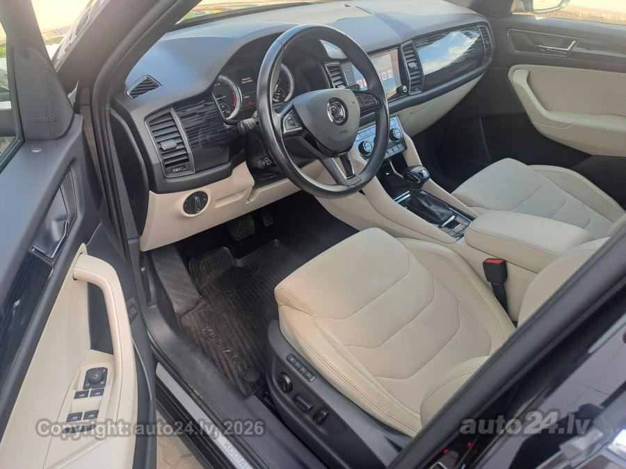Черный Шкода Kodiaq 2019 в Тарту, объемом двигателя 2.00 л и пробегом 130 тыс. км за 25900 €, фото 5 на AUTOMOTO.COM.LV