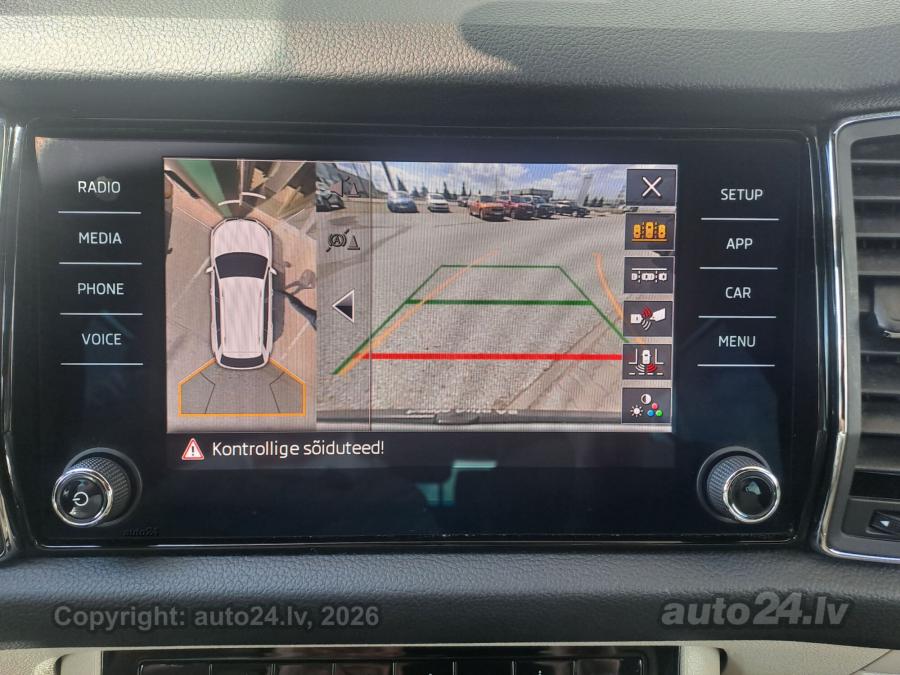 Черный Шкода Kodiaq 2019 в Тарту, объемом двигателя 2.00 л и пробегом 130 тыс. км за 25900 €, фото 8 на AUTOMOTO.COM.LV