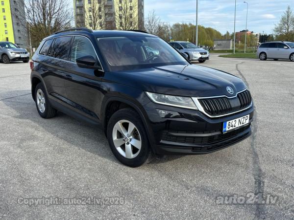 Black Skoda Kodiaq 2020 in Tallinn, with an engine capacity of 1.50 L and mileage of 85 thousand km for 27800 €, photo 2 on AUTOMOTO.COM.LV