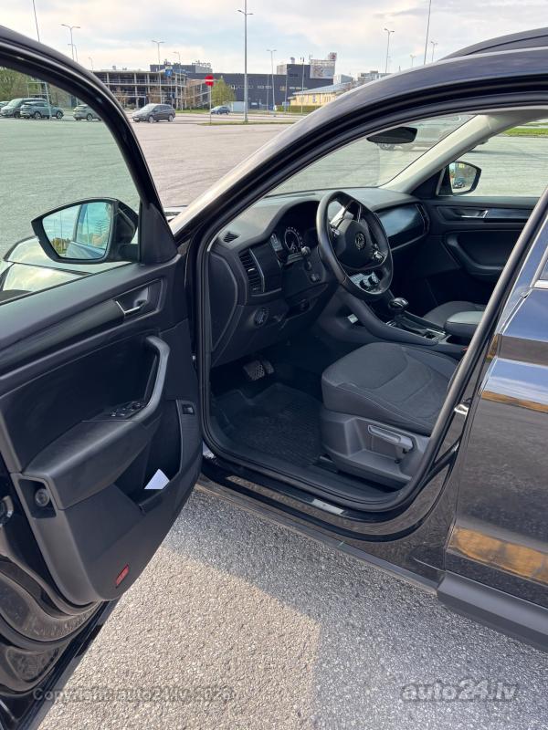 Black Skoda Kodiaq 2020 in Tallinn, with an engine capacity of 1.50 L and mileage of 85 thousand km for 27800 €, photo 7 on AUTOMOTO.COM.LV