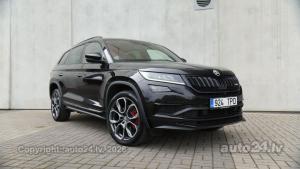 Black Skoda Kodiaq 2020 in Tallinn, with an engine capacity of 2.00 L and mileage of 143 thousand km for 29500 €, photo  on AUTOMOTO.COM.LV
