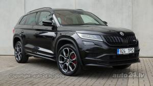 Black Skoda Kodiaq 2020 in Tallinn, with an engine capacity of 2.00 L and mileage of 143 thousand km for 29500 €, photo 6 on AUTOMOTO.COM.LV