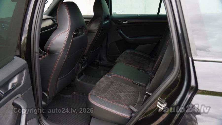 Black Skoda Kodiaq 2020 in Tallinn, with an engine capacity of 2.00 L and mileage of 143 thousand km for 29500 €, photo 17 on AUTOMOTO.COM.LV