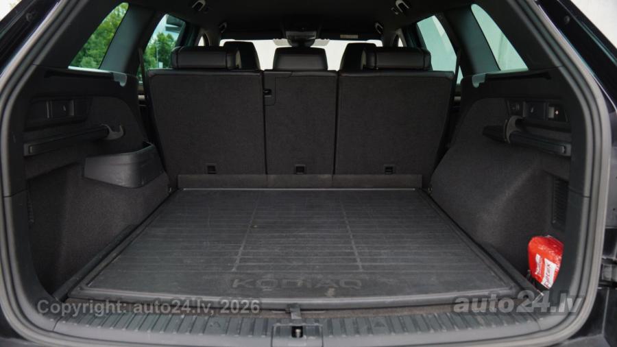Black Skoda Kodiaq 2020 in Tallinn, with an engine capacity of 2.00 L and mileage of 143 thousand km for 29500 €, photo 20 on AUTOMOTO.COM.LV