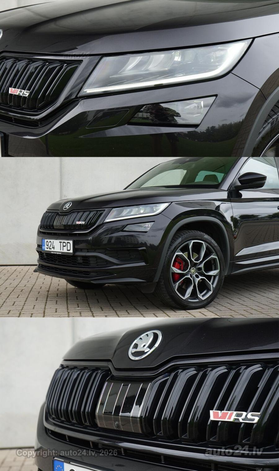 Black Skoda Kodiaq 2020 in Tallinn, with an engine capacity of 2.00 L and mileage of 143 thousand km for 29500 €, photo 22 on AUTOMOTO.COM.LV