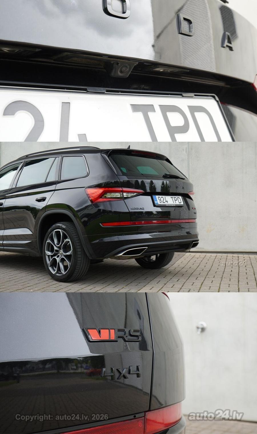 Black Skoda Kodiaq 2020 in Tallinn, with an engine capacity of 2.00 L and mileage of 143 thousand km for 29500 €, photo 23 on AUTOMOTO.COM.LV