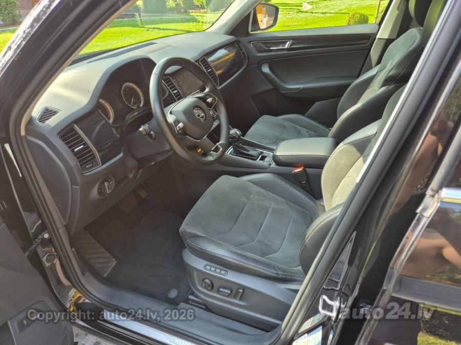 Black Skoda Kodiaq 2021 in Tallinn, with an engine capacity of 1.50 L and mileage of 205 thousand km for 20000 €, photo 6 on AUTOMOTO.COM.LV