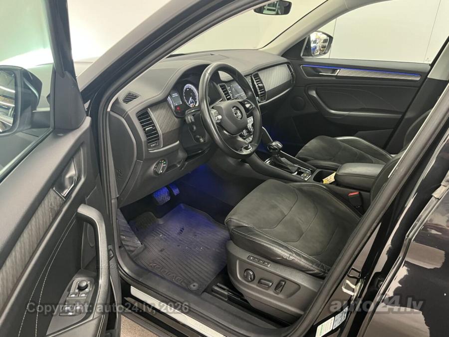 Melns Skoda Kodiaq 2021 Tallina, ar dzinēja tilpumu 2.00 L un nobraukumu 172 tūkst. km par 23900 €, foto 6 vietnē AUTOMOTO.COM.LV