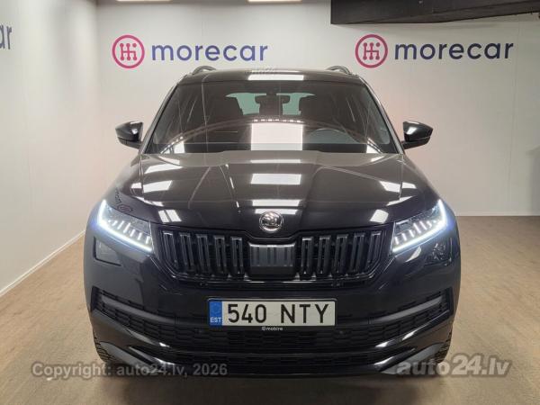 Черный Шкода Kodiaq 2021 в Таллин, объемом двигателя 2.00 л и пробегом 127 тыс. км за 26900 €, фото 2 на AUTOMOTO.COM.LV