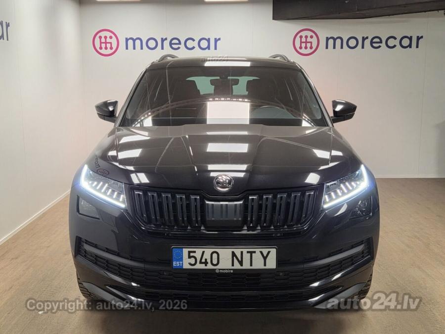 Melns Skoda Kodiaq 2021 Tallina, ar dzinēja tilpumu 2.00 L un nobraukumu 127 tūkst. km par 26900 €, foto 2 vietnē AUTOMOTO.COM.LV
