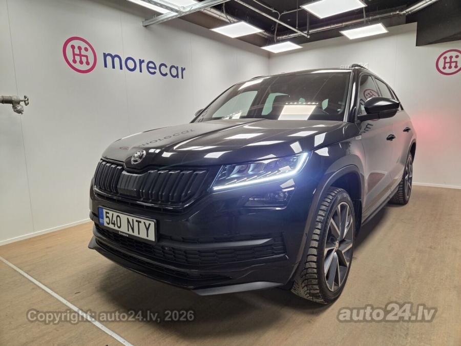 Melns Skoda Kodiaq 2021 Tallina, ar dzinēja tilpumu 2.00 L un nobraukumu 127 tūkst. km par 26900 €, foto 3 vietnē AUTOMOTO.COM.LV