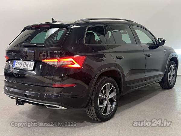 Черный Шкода Kodiaq 2021 в Таллин, объемом двигателя 2.00 л и пробегом 69 тыс. км за 25900 €, фото 4 на AUTOMOTO.COM.LV