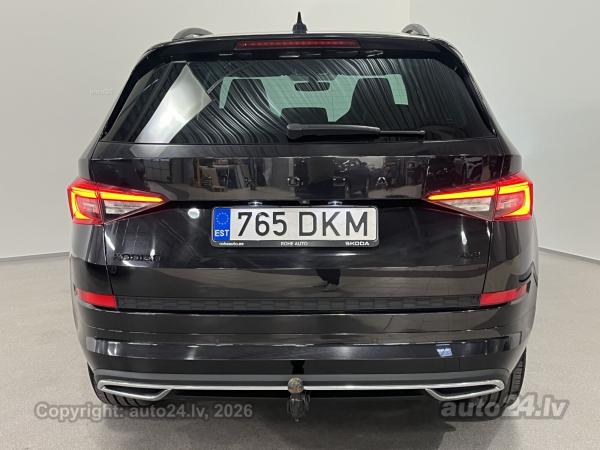 Черный Шкода Kodiaq 2021 в Таллин, объемом двигателя 2.00 л и пробегом 69 тыс. км за 25900 €, фото 5 на AUTOMOTO.COM.LV