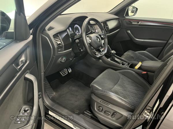 Черный Шкода Kodiaq 2021 в Таллин, объемом двигателя 2.00 л и пробегом 69 тыс. км за 25900 €, фото 6 на AUTOMOTO.COM.LV
