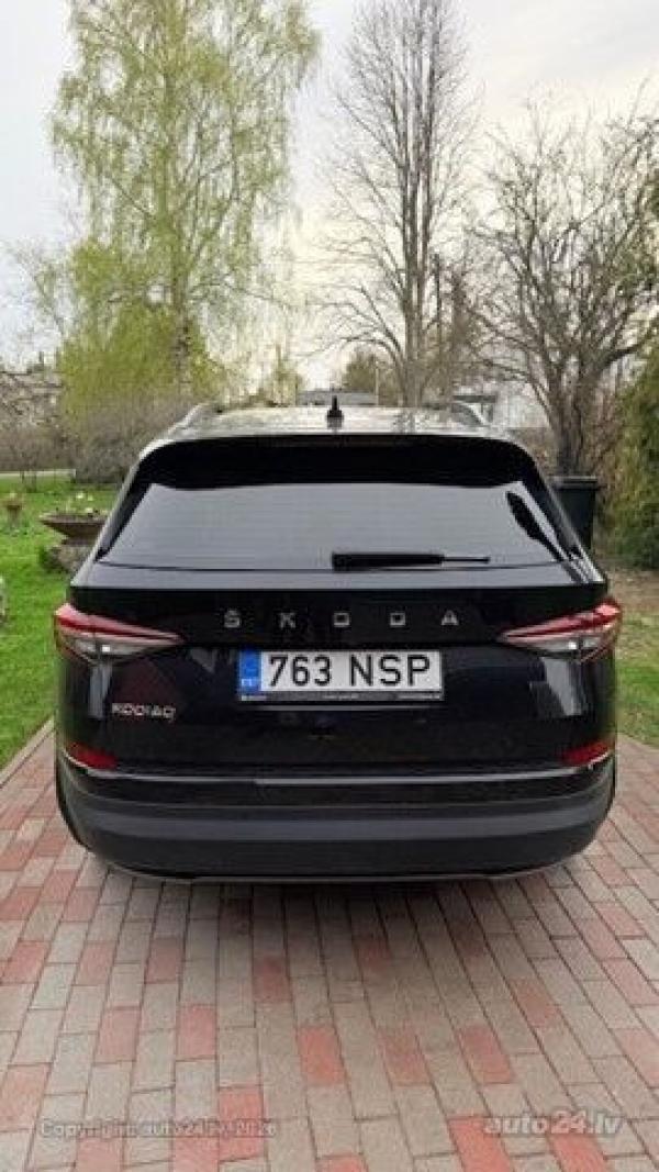 Черный Шкода Kodiaq 2021 в Таллин, объемом двигателя 1.50 л и пробегом 61 тыс. км за 26500 €, фото 7 на AUTOMOTO.COM.LV