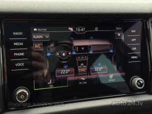 Black Skoda Kodiaq 2021 in Parnu, with an engine capacity of 1.50 L and mileage of 91 thousand km for 27900 €, photo 12 on AUTOMOTO.COM.LV