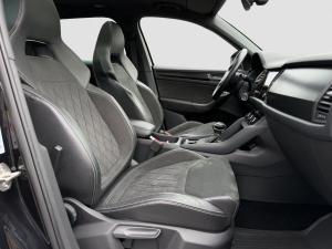Black Skoda Kodiaq 2021 in Parnu, with an engine capacity of 1.50 L and mileage of 91 thousand km for 27400 €, photo 6 on AUTOMOTO.COM.LV