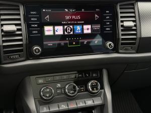 Black Skoda Kodiaq 2021 in Parnu, with an engine capacity of 1.50 L and mileage of 91 thousand km for 27400 €, photo 9 on AUTOMOTO.COM.LV