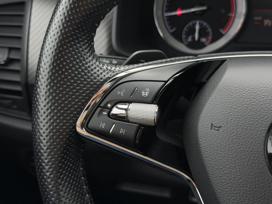 Black Skoda Kodiaq 2021 in Parnu, with an engine capacity of 1.50 L and mileage of 91 thousand km for 27400 €, photo 18 on AUTOMOTO.COM.LV