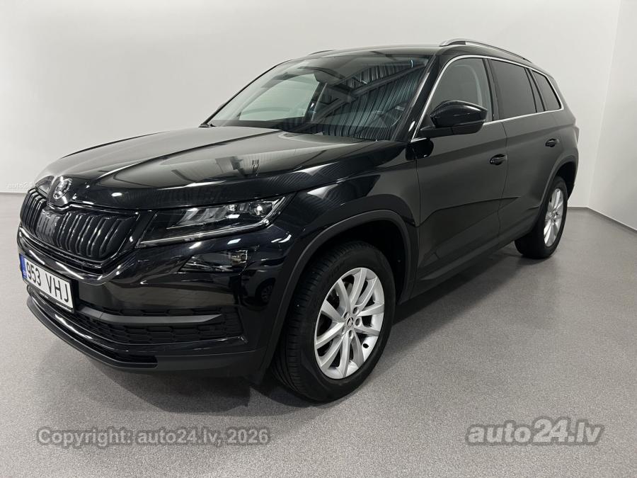 Черный Шкода Kodiaq 2021 в Таллин, объемом двигателя 2.00 л и пробегом 68 тыс. км за 26900 €, фото 1 на AUTOMOTO.COM.LV
