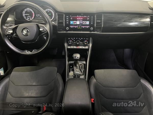 Черный Шкода Kodiaq 2021 в Таллин, объемом двигателя 2.00 л и пробегом 68 тыс. км за 26900 €, фото 6 на AUTOMOTO.COM.LV