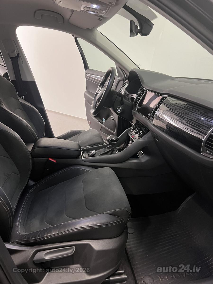 Черный Шкода Kodiaq 2021 в Таллин, объемом двигателя 2.00 л и пробегом 68 тыс. км за 26900 €, фото 8 на AUTOMOTO.COM.LV