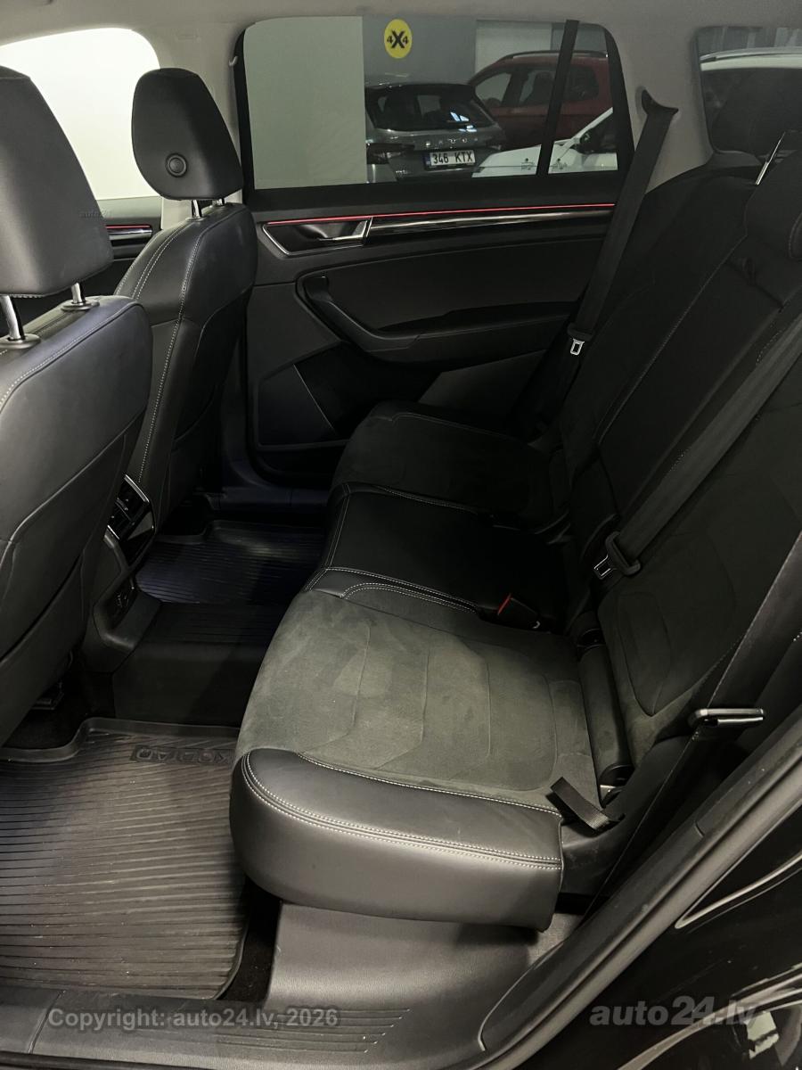 Черный Шкода Kodiaq 2021 в Таллин, объемом двигателя 2.00 л и пробегом 68 тыс. км за 26900 €, фото 10 на AUTOMOTO.COM.LV