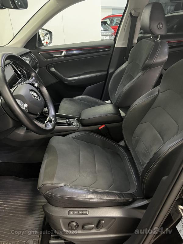 Черный Шкода Kodiaq 2021 в Таллин, объемом двигателя 2.00 л и пробегом 68 тыс. км за 26900 €, фото 10 на AUTOMOTO.COM.LV